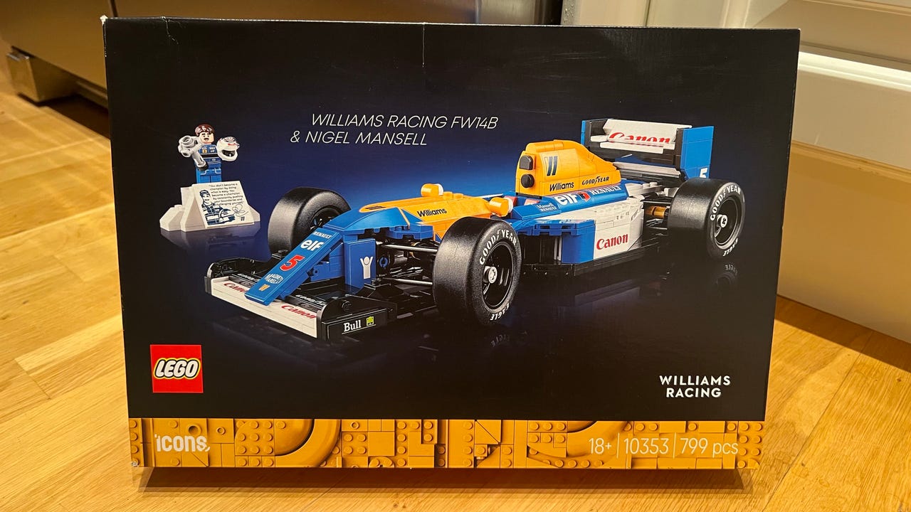 LEGO Icons Williams Racing FW14B Formel 1 Bil Byggesett | FINN-torget