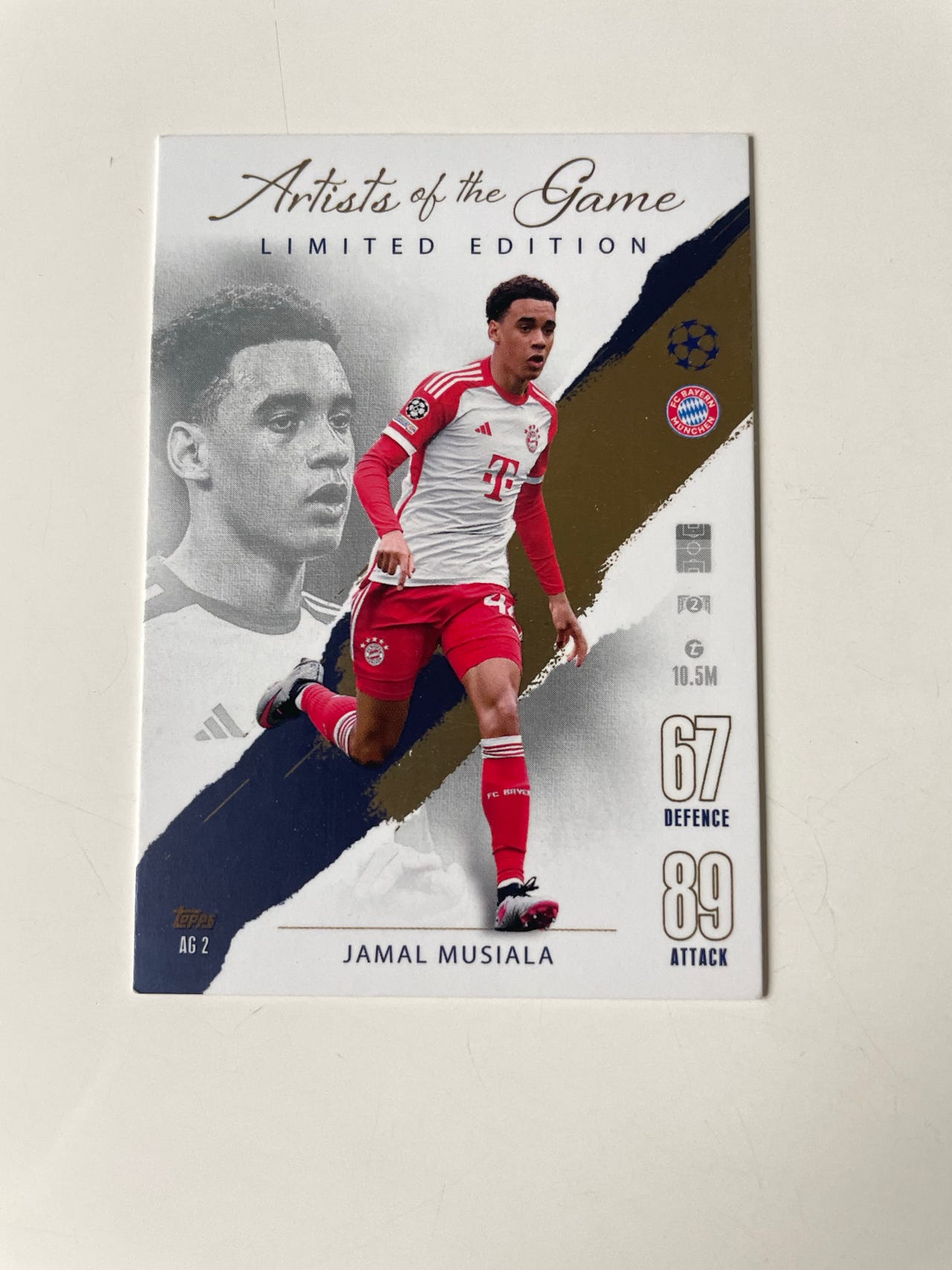 Topps Match Attax FC Bayern München Trading Card Jamal Musiala | FINN ...