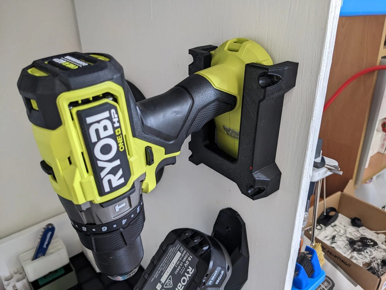 3D-printet Ryobi-oppheng – enkel og praktisk verktøyorganisering | FINN ...