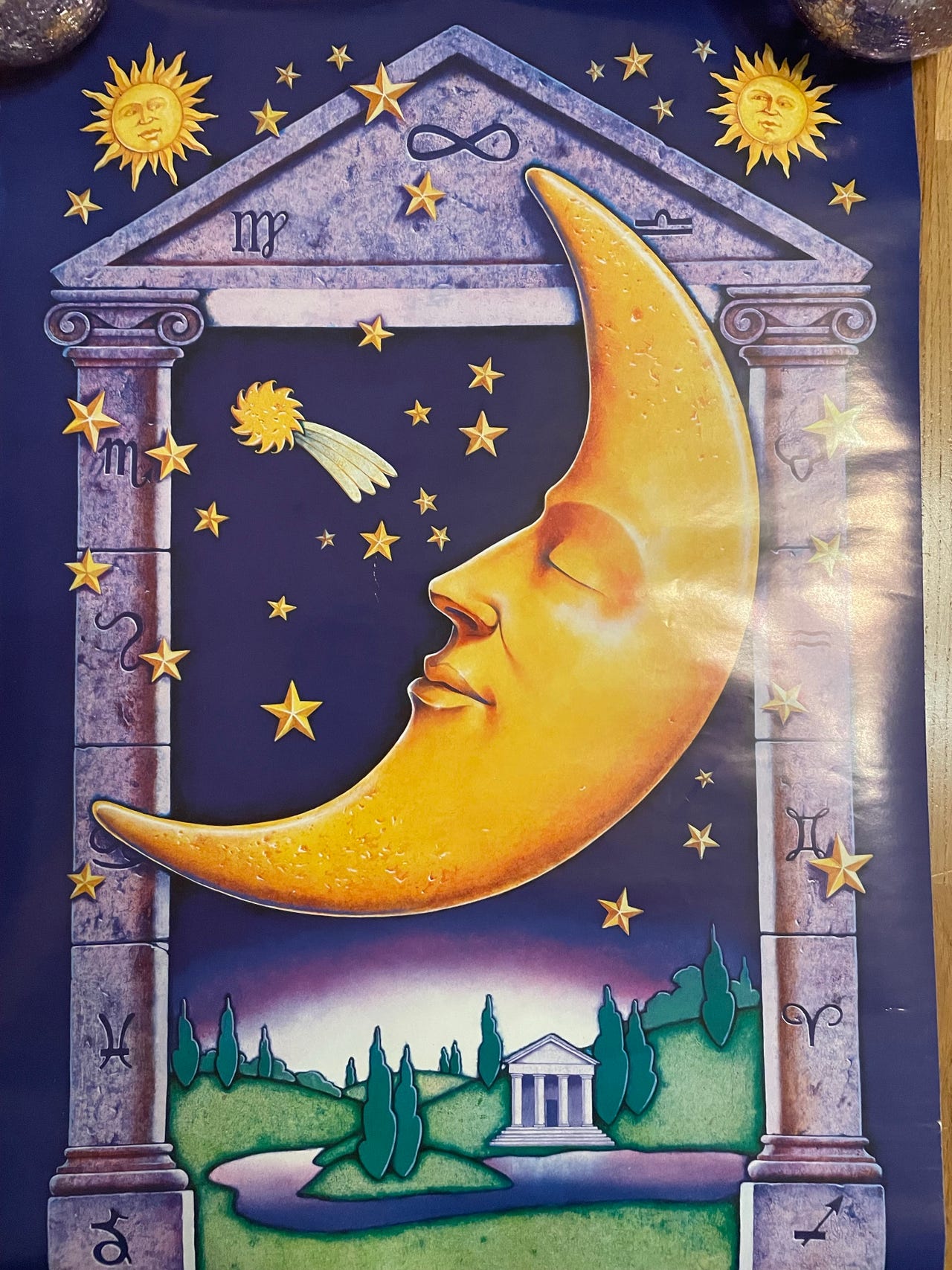 Plakat "New Age Moon"(2837) | FINN-torget