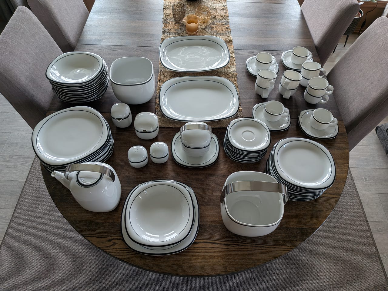 Rosenthal studio line, Suomi Anthracite Black servise til salgs | FINN ...