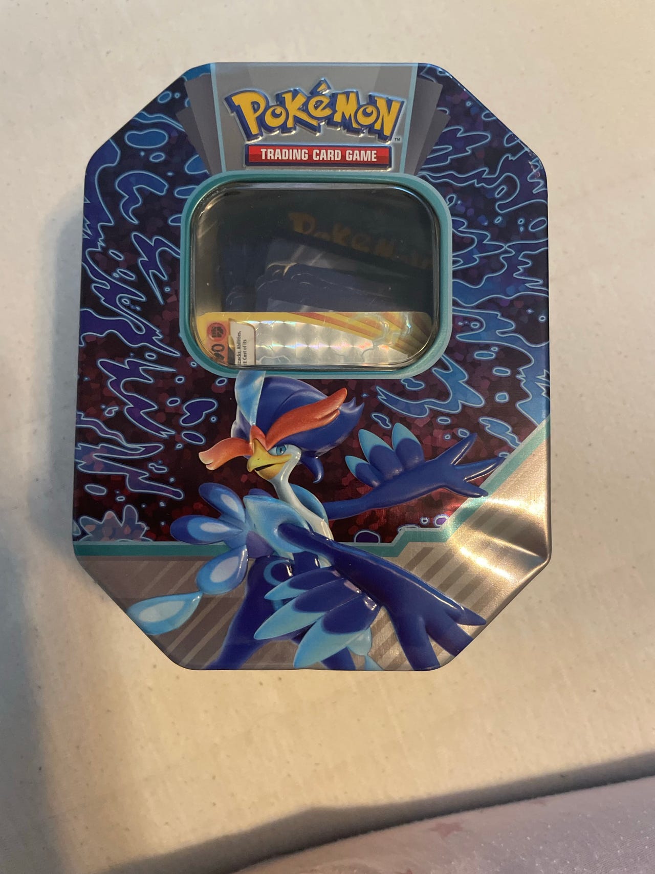 Pokémon Trading Card Game Metal Tin Box med Samlekort | FINN-torget