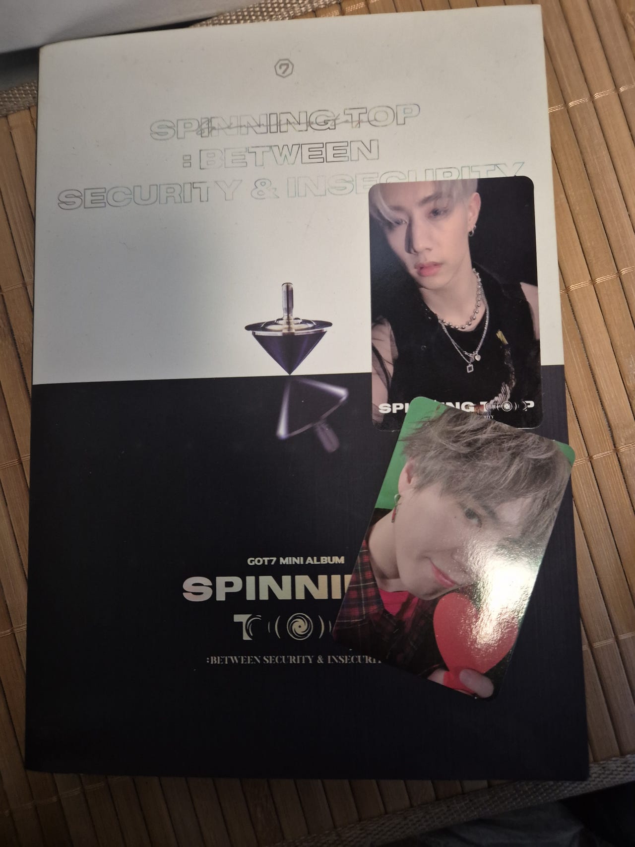 Got7 spinning-top album m/ 2 fotokort | FINN-torget