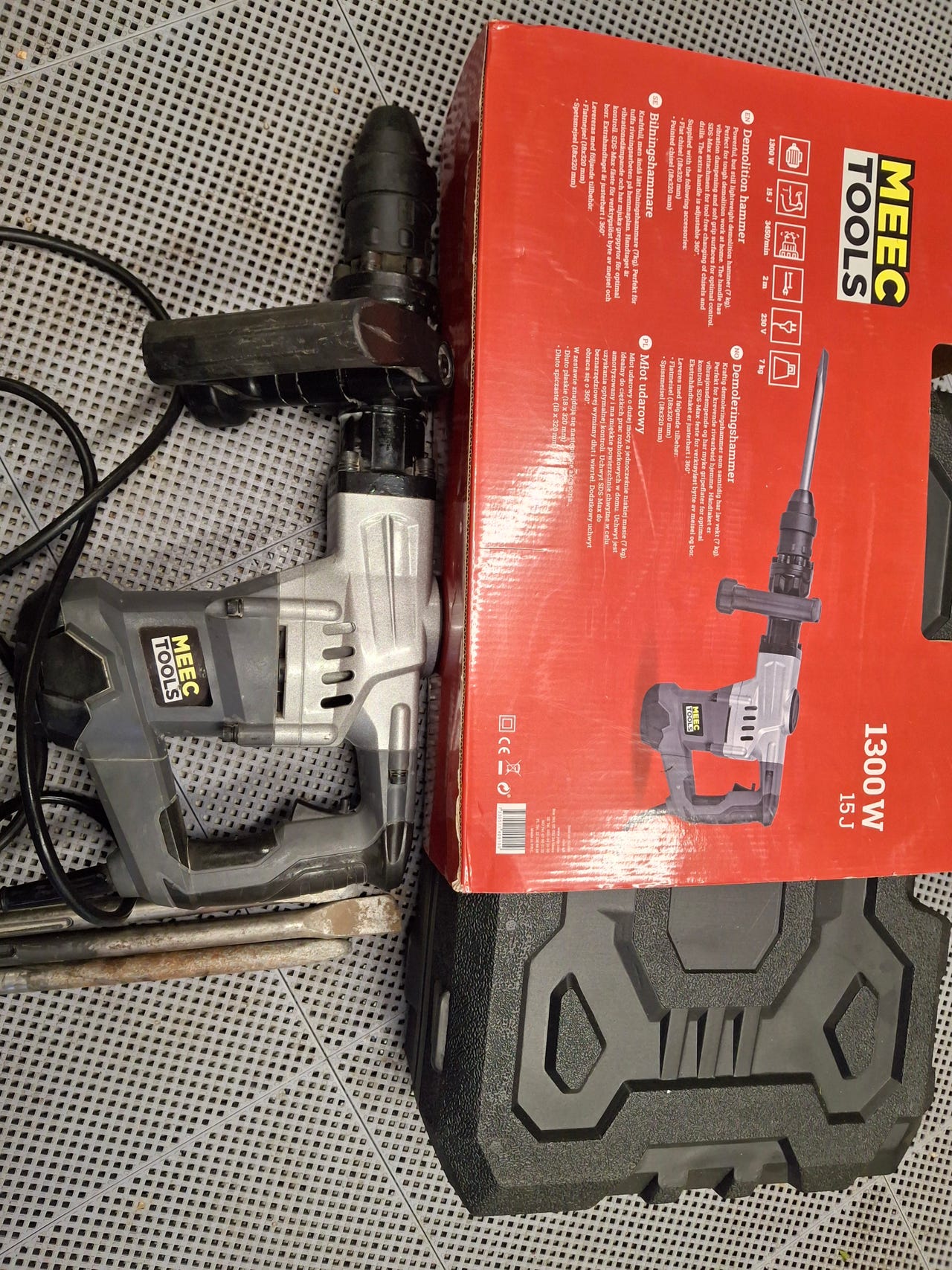 Meec Tools Demolition Hammer 1300W | FINN-torget