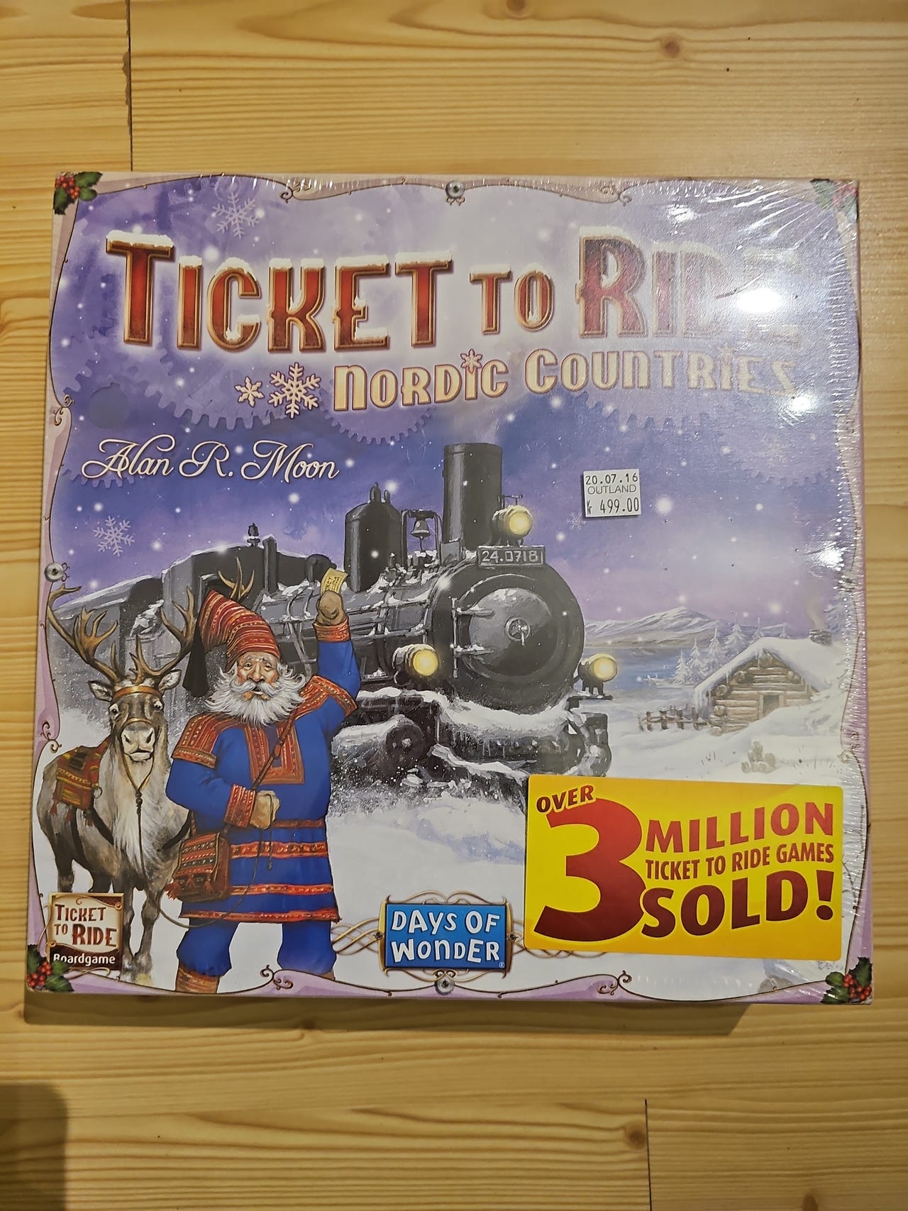 Uåpnet Ticket to Ride Nordic Countries 🚂 | FINN-torget