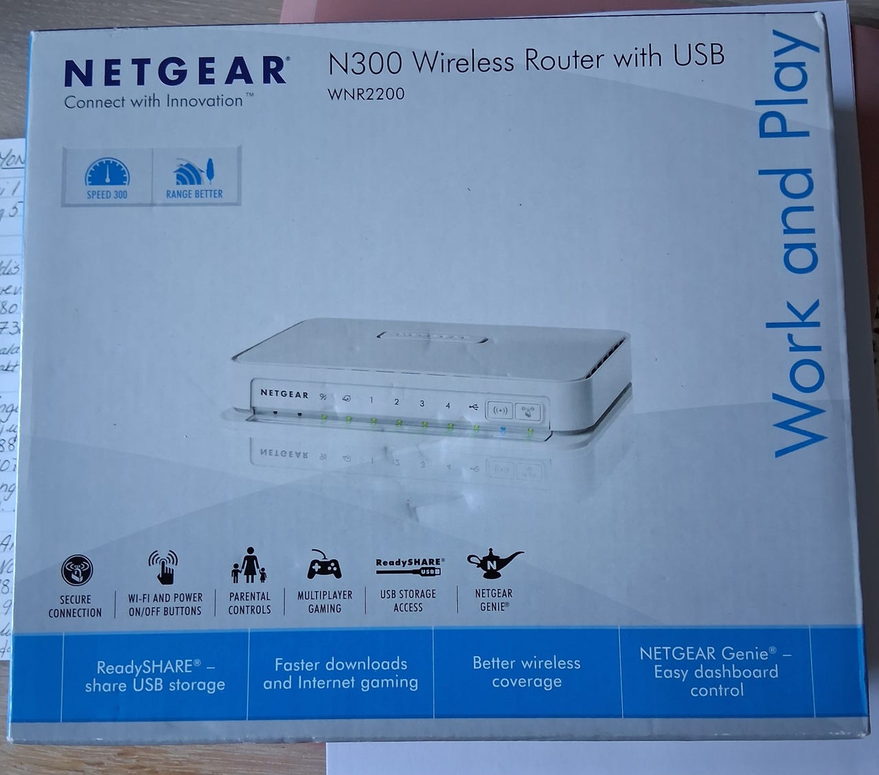 NETGEAR N300 wireless Router with USB | FINN-torget