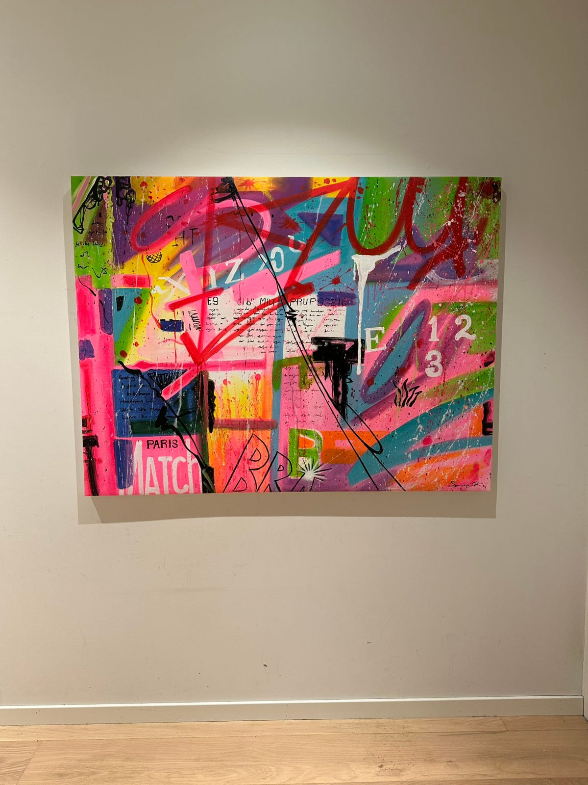 Originalt maleri på lerret: Street Art, 120x90cm | FINN-torget
