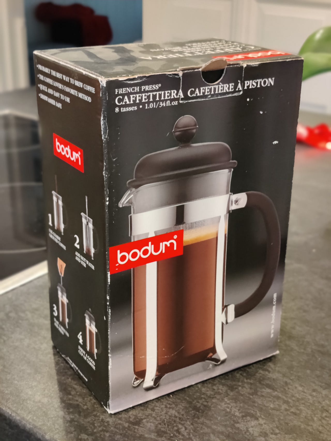 Kaffe Bosum French Press - 8 cup 1 litre | FINN-torget