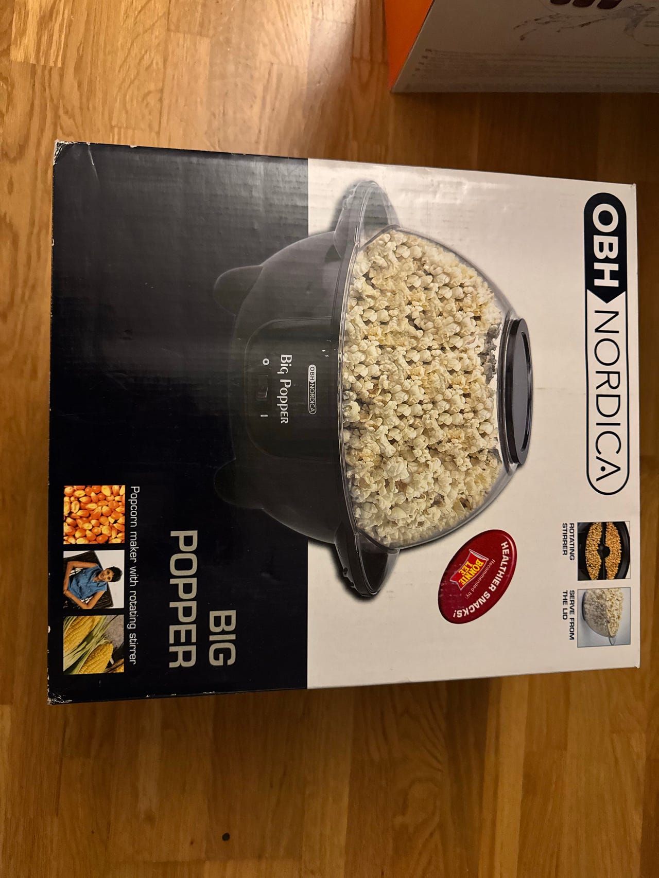 OBH Nordica Big Popper Popcornmaskin | FINN-torget
