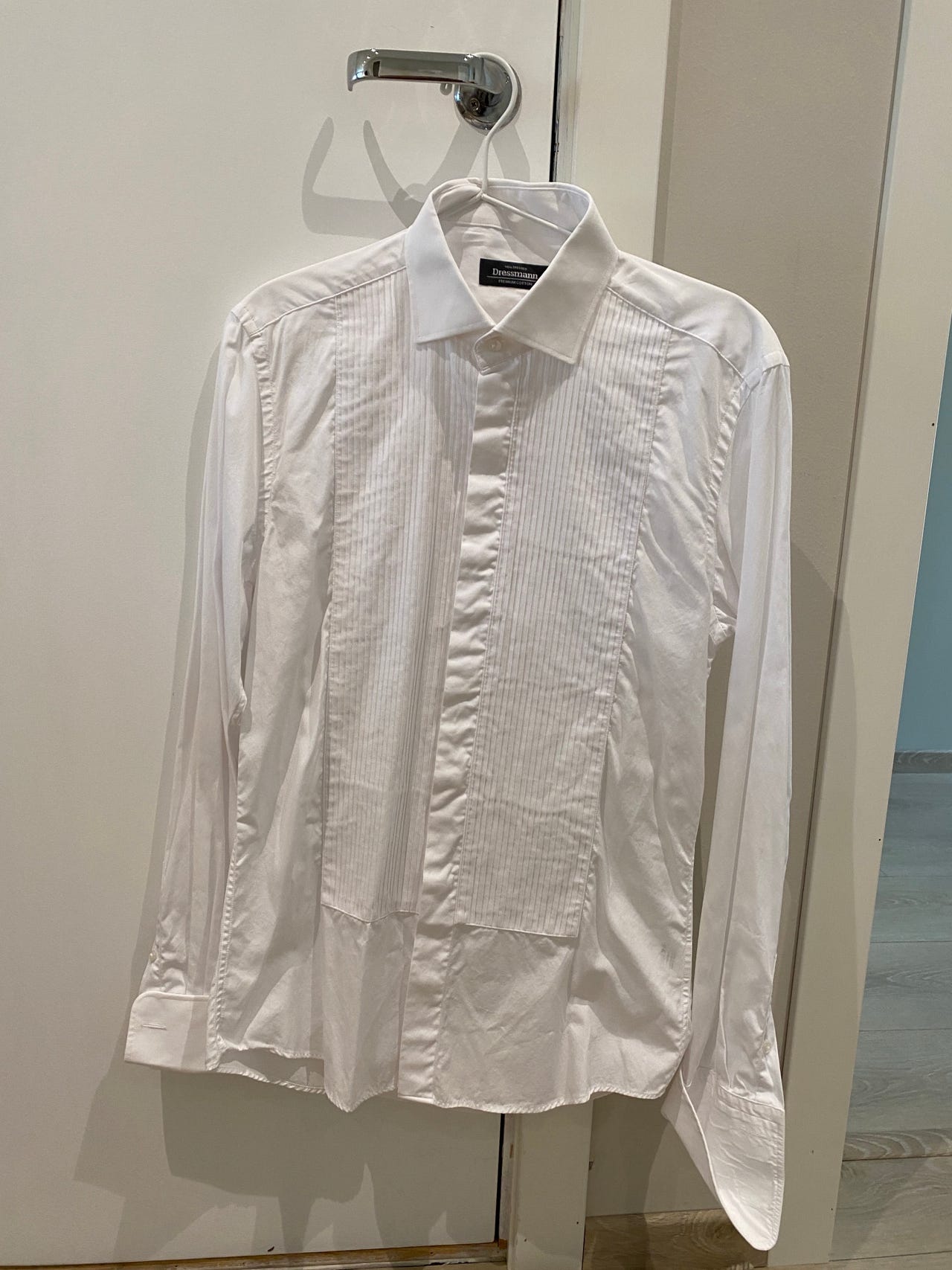 Dressmann Smoking Skjorte Hvit S Herre | FINN-torget