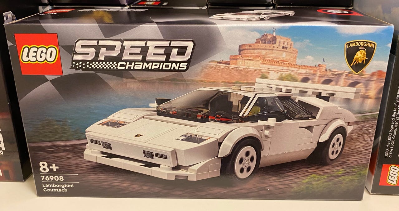 Lego 76908 Speed Champions Lamborghini Countach | FINN-torget