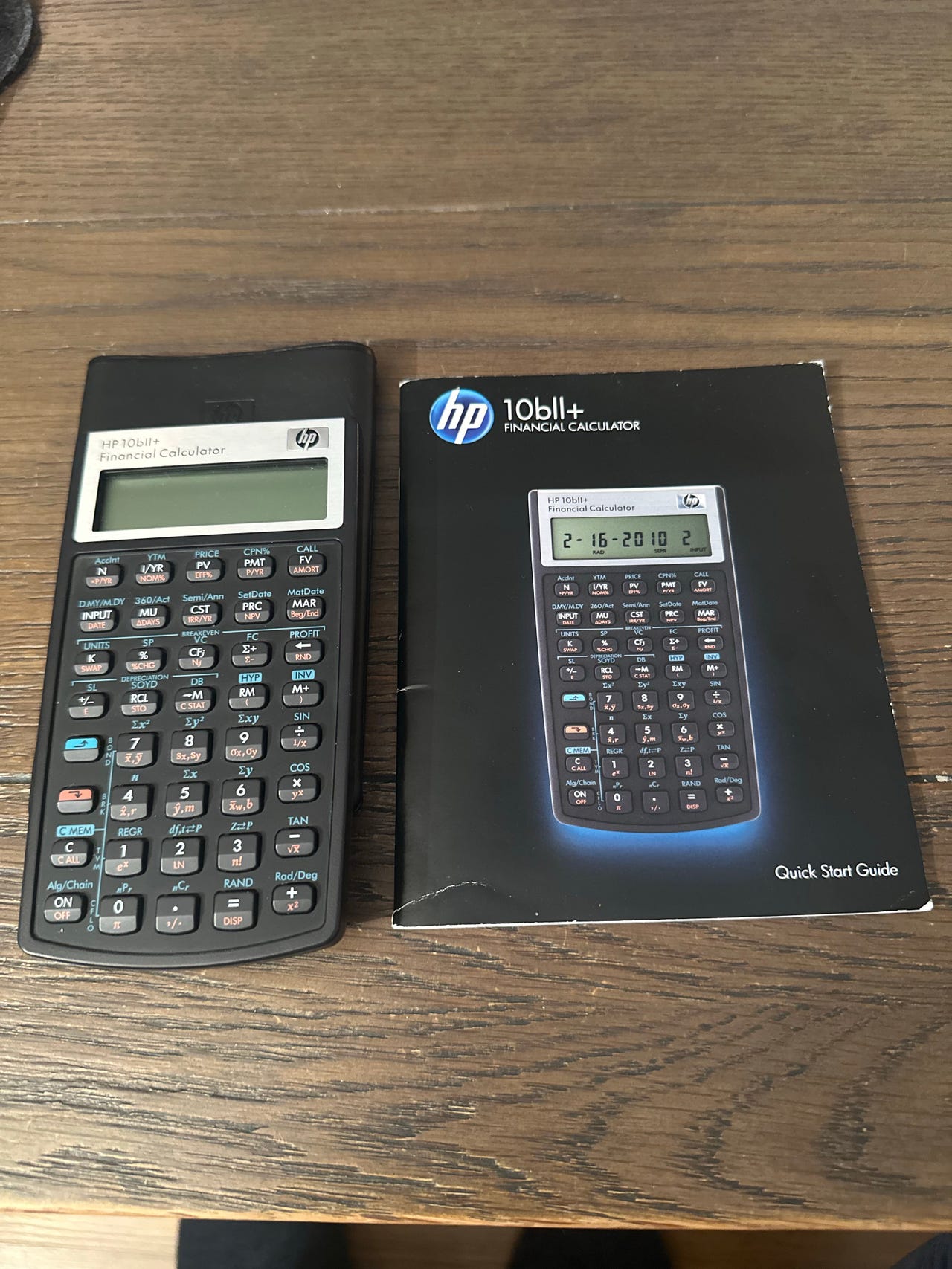 HP 10bii financial calculator med futteral og manual | FINN-torget
