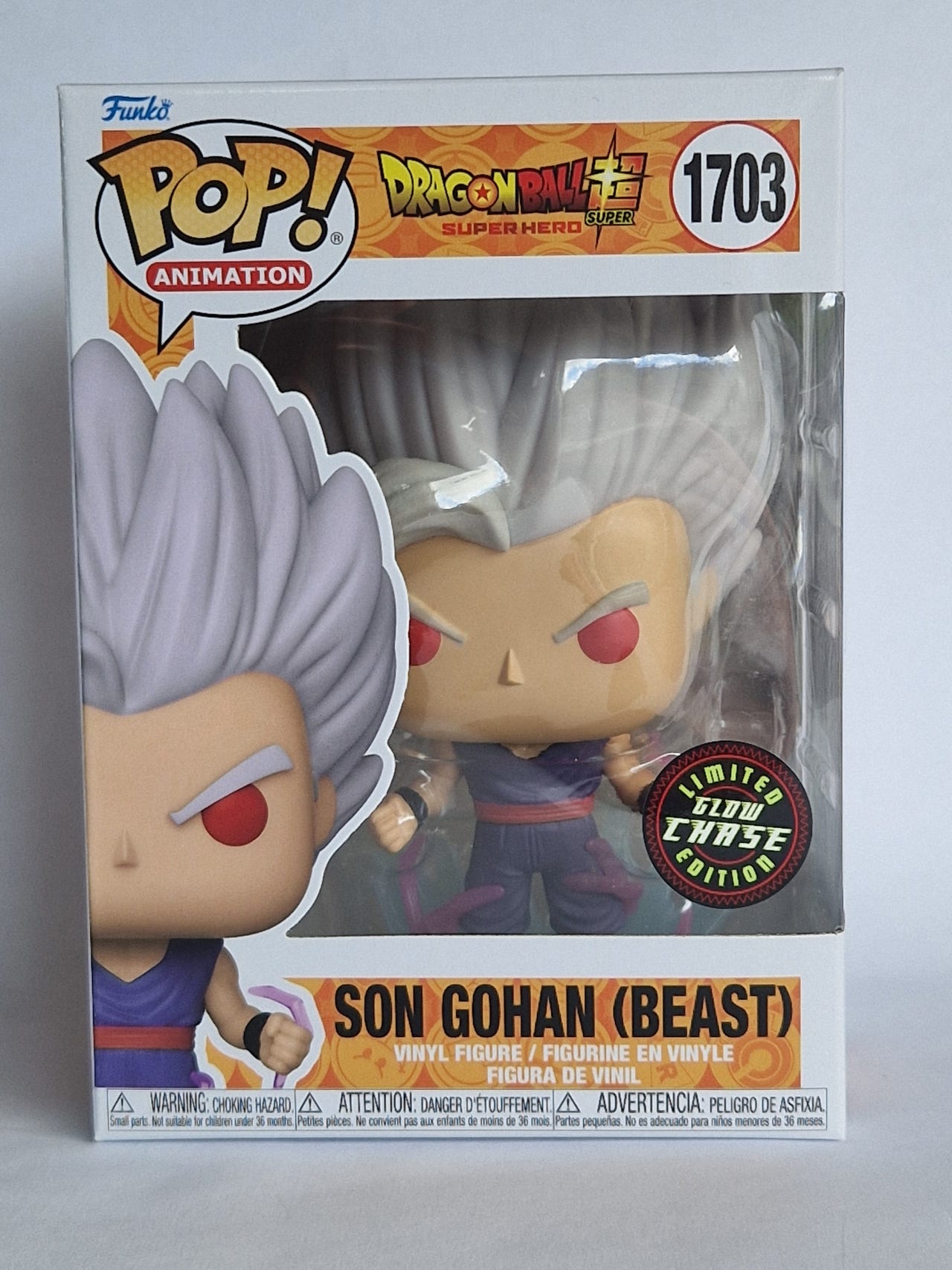 Funko Pop! Son Gohan (Beast) (Chase) | Dragon Ball Super (1706) | FINN ...