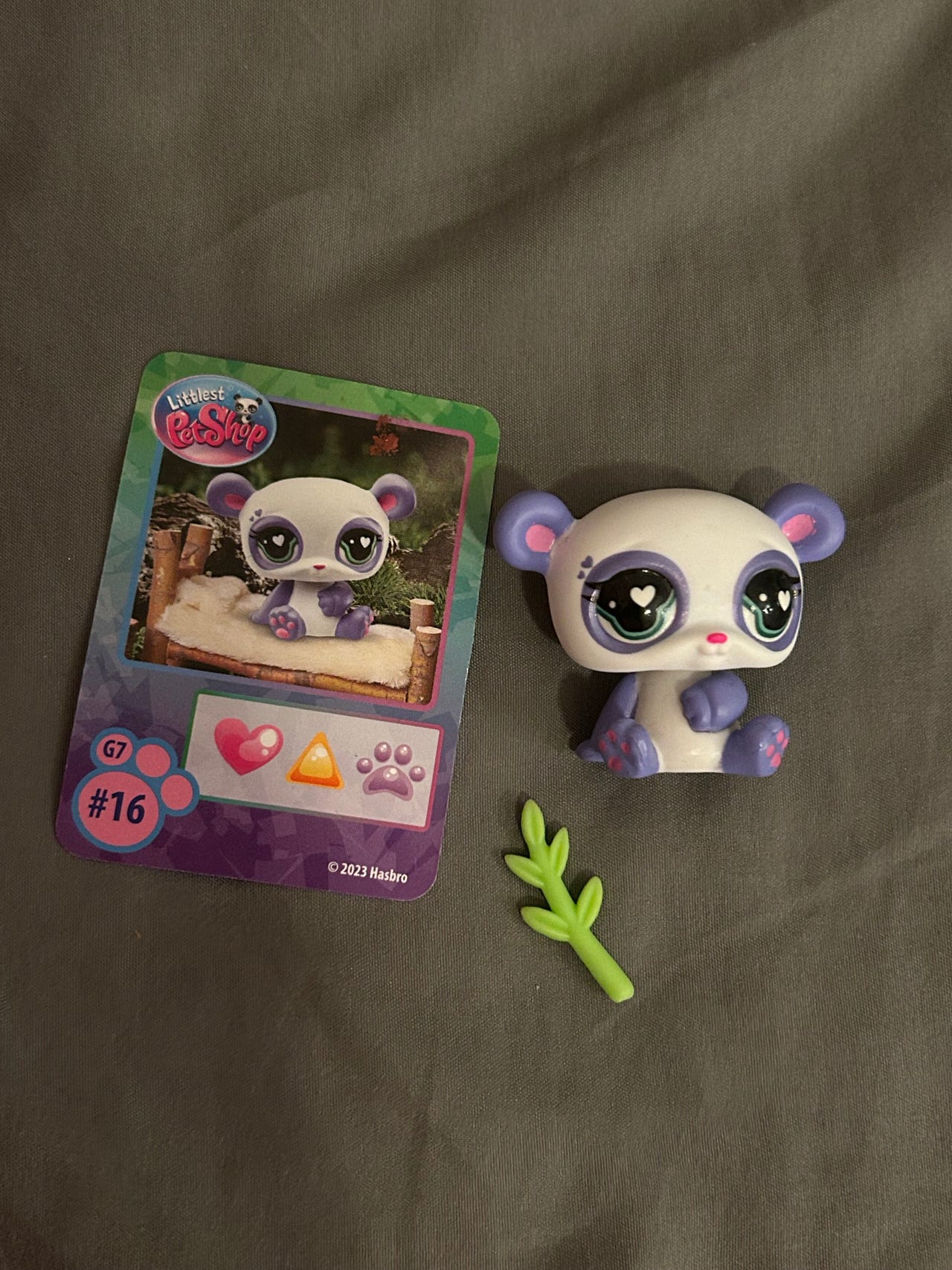 Littlest Pet Shop LPS Panda Figur Med Tilbehør | FINN-torget