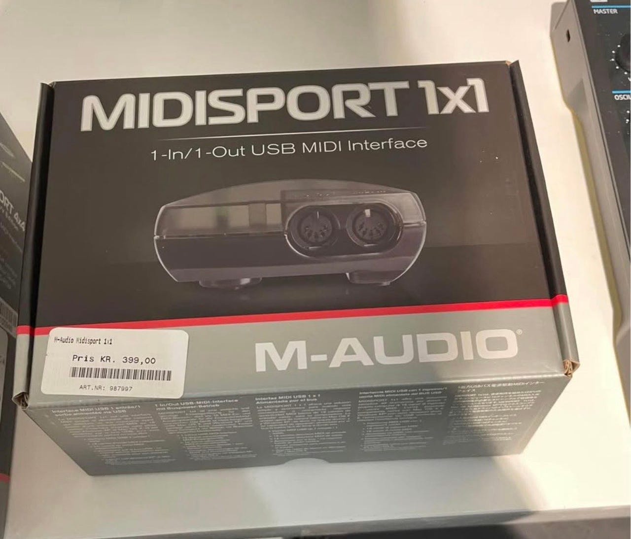 M-Audio Midisport 1x1 USB MIDI Interface | FINN-torget