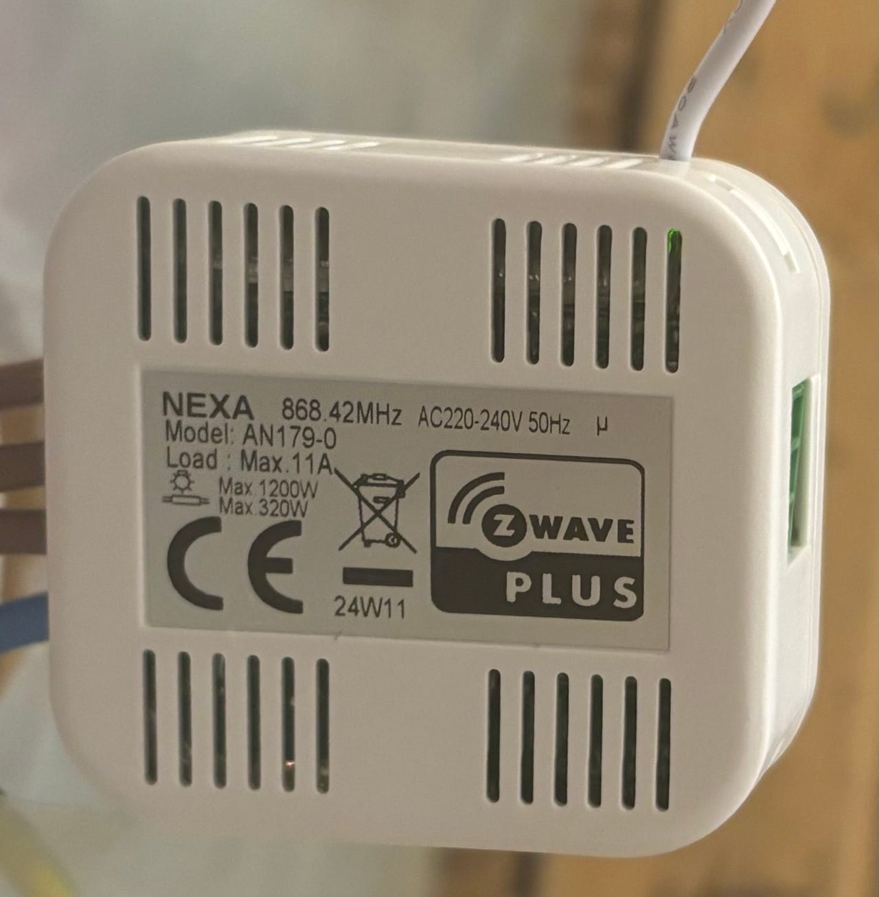 2 stykk NEXA Relè AN179 Z-Wave maz 2500 Watt | FINN-torget
