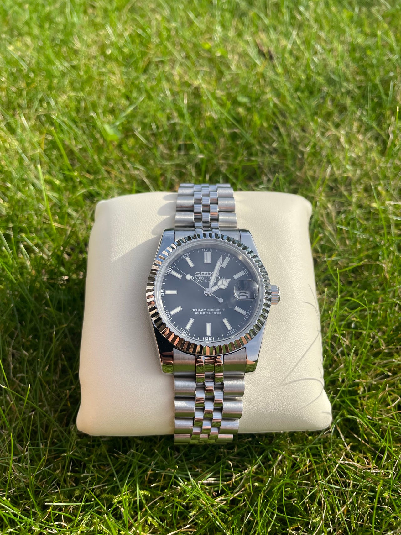 (Ny) Seiko mod- Oyster Perpetual Datejust | FINN-torget