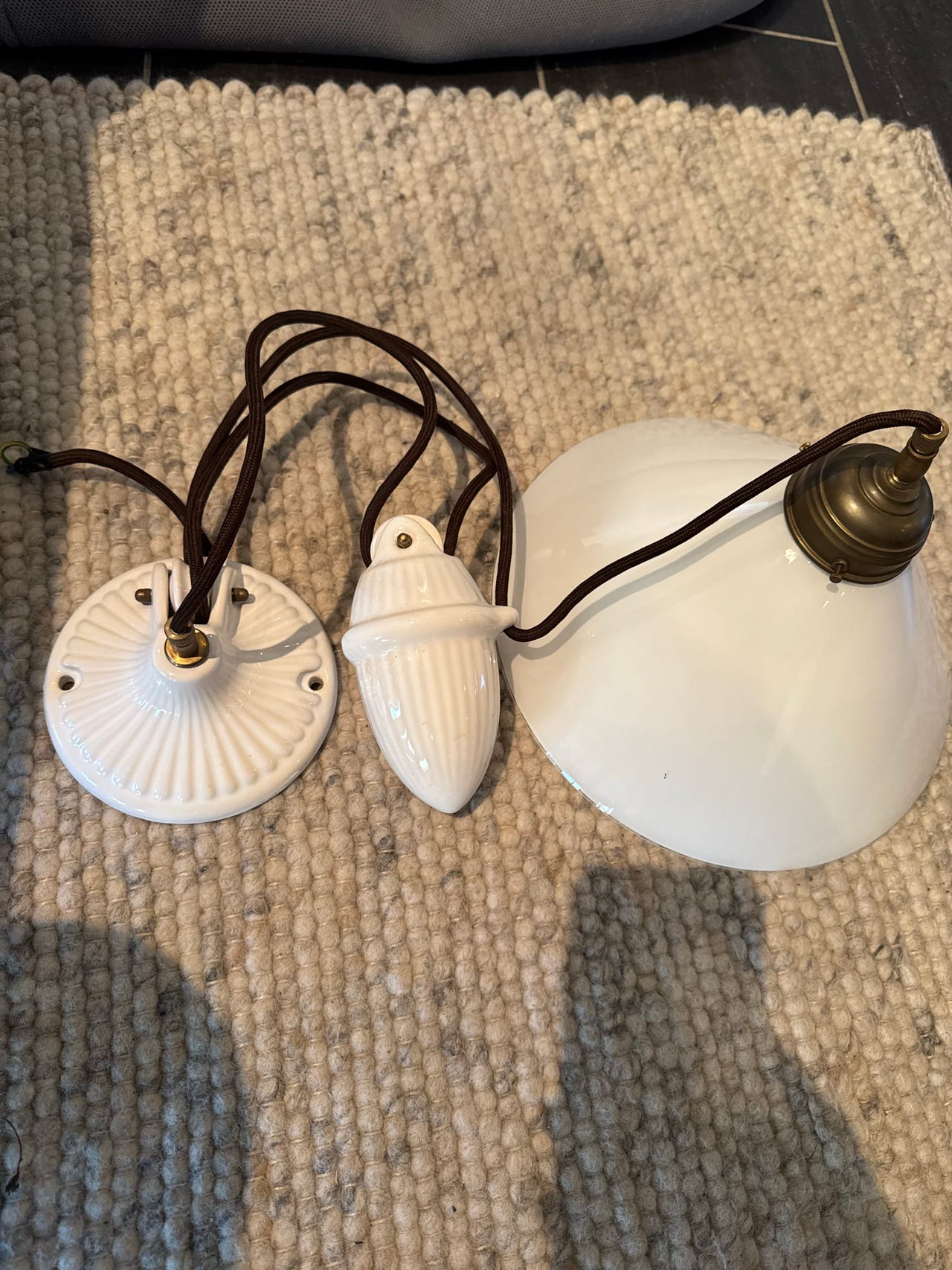 Original skomakerlampe med heis og blylodd | FINN-torget