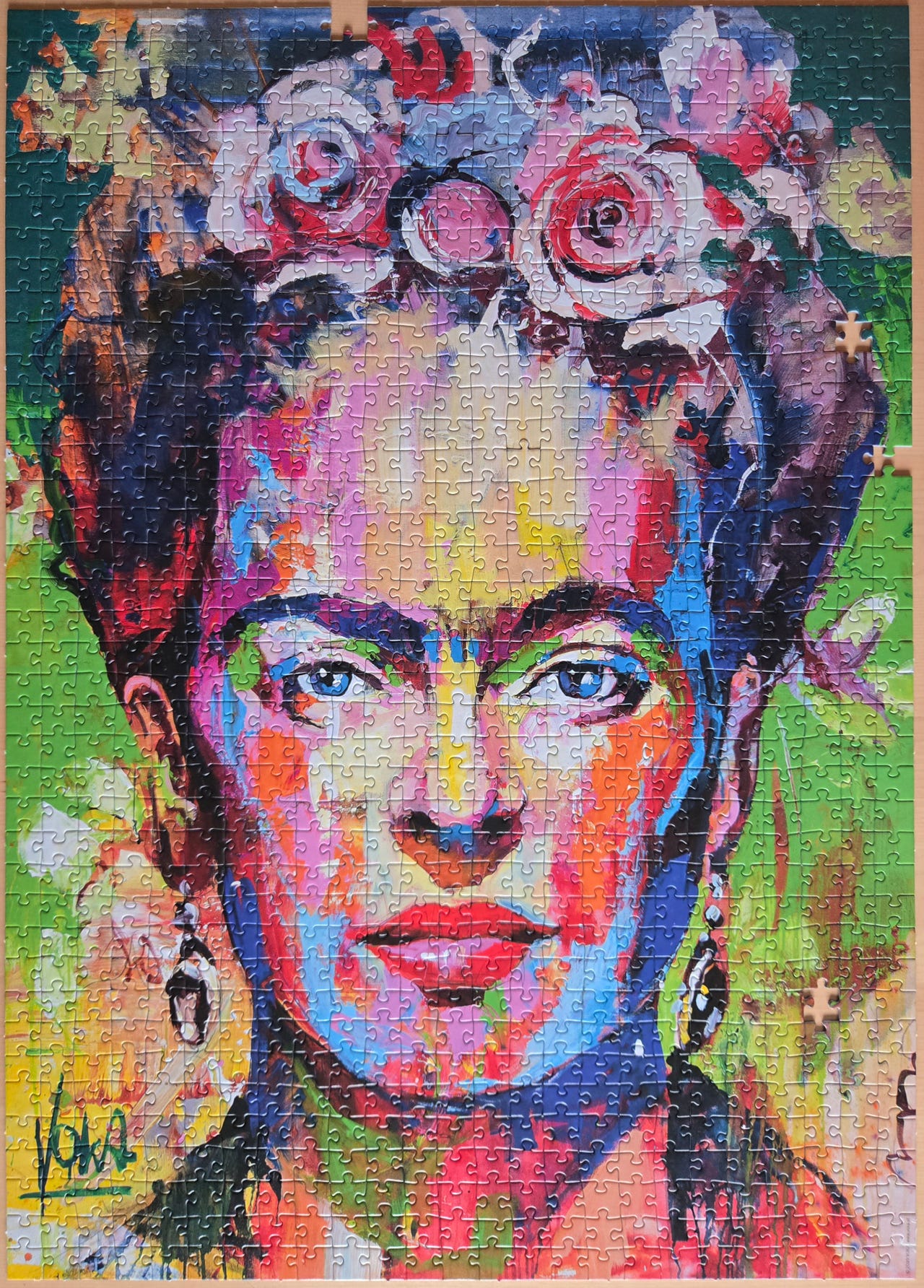 RESERVERT - Mangler 4 brikker Heye 1000 brikker Frida Kahlo | FINN-torget