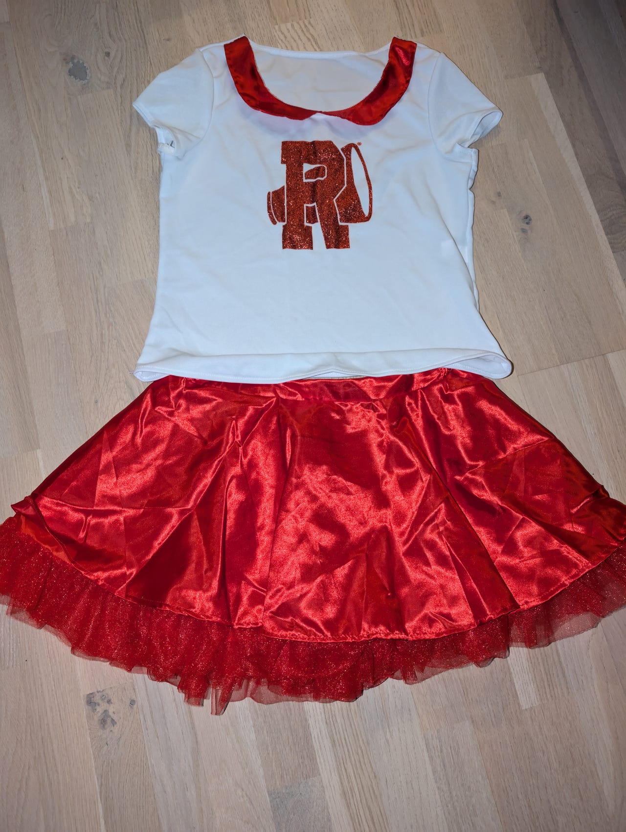 Sandy Cheerleader Costume Grease str:M | FINN-torget