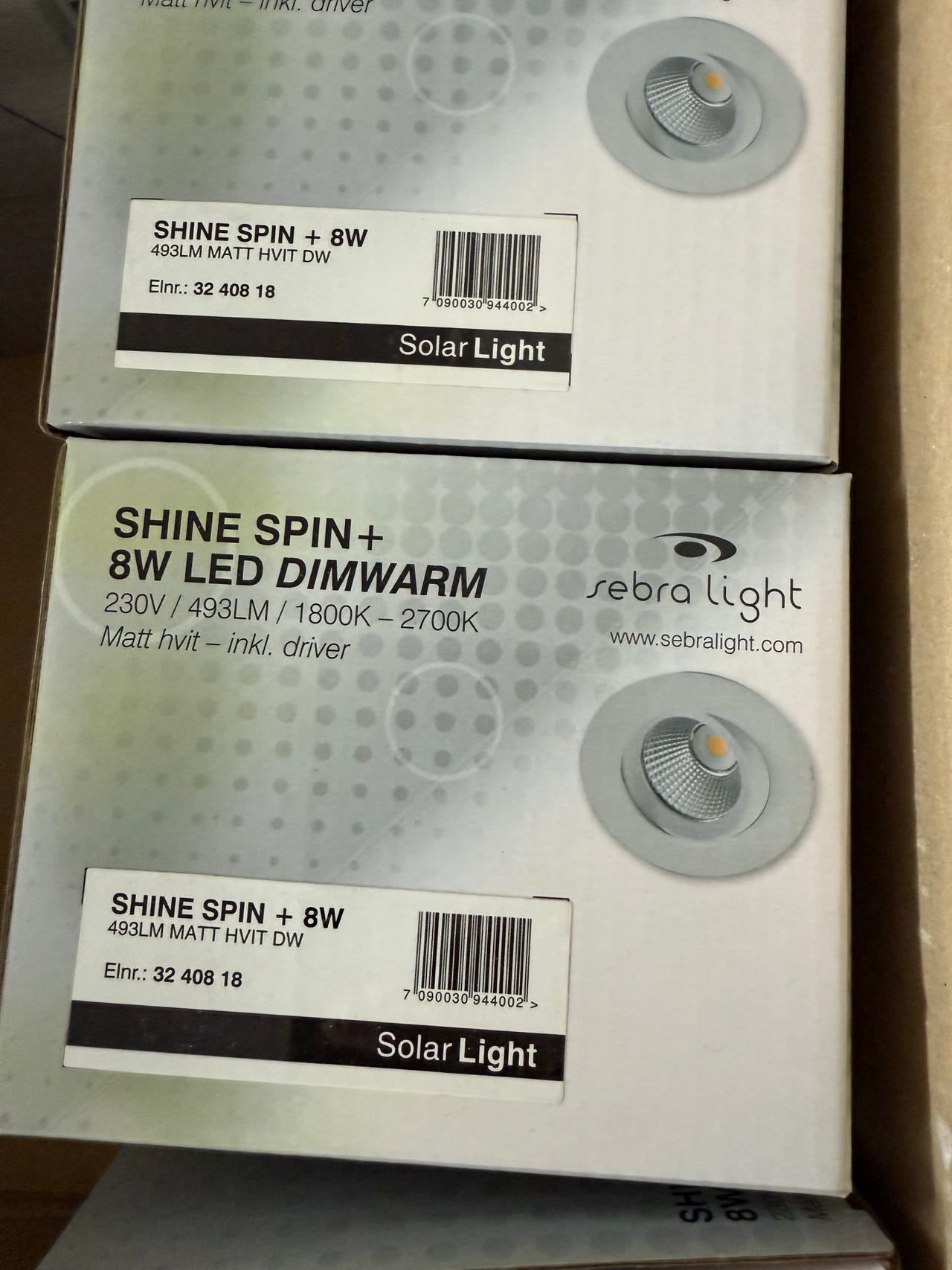 Downlight SHINE SPIN 8W DIMWARM | FINN-torget