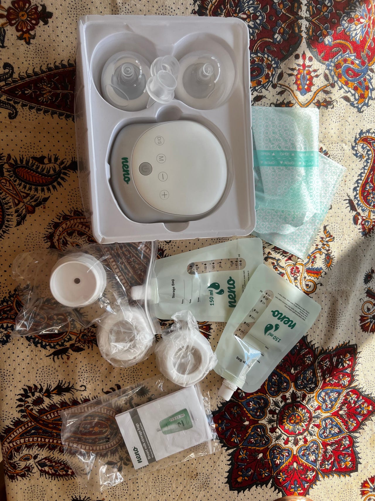 Neno Due Dobbel Brystpumpe BPA-fri Hvit | FINN-torget