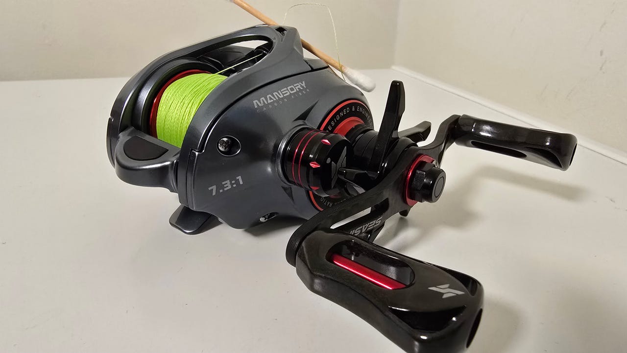 Baitcast-kombo: Mansory 11+1 snelle + Carbon 8–25g stang | FINN-torget