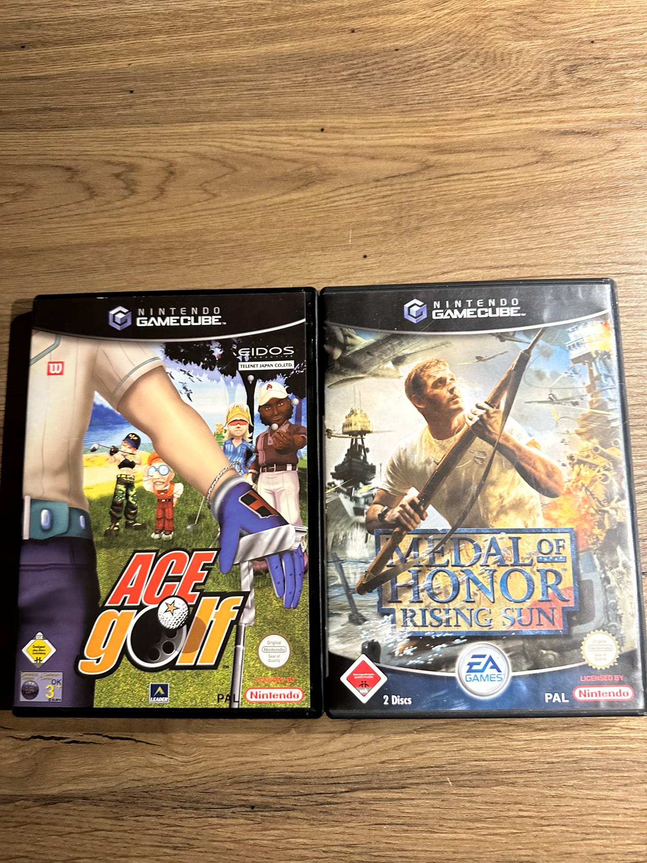 Ace Golf and Medal of Honor Nintendo Gamecube | FINN-torget