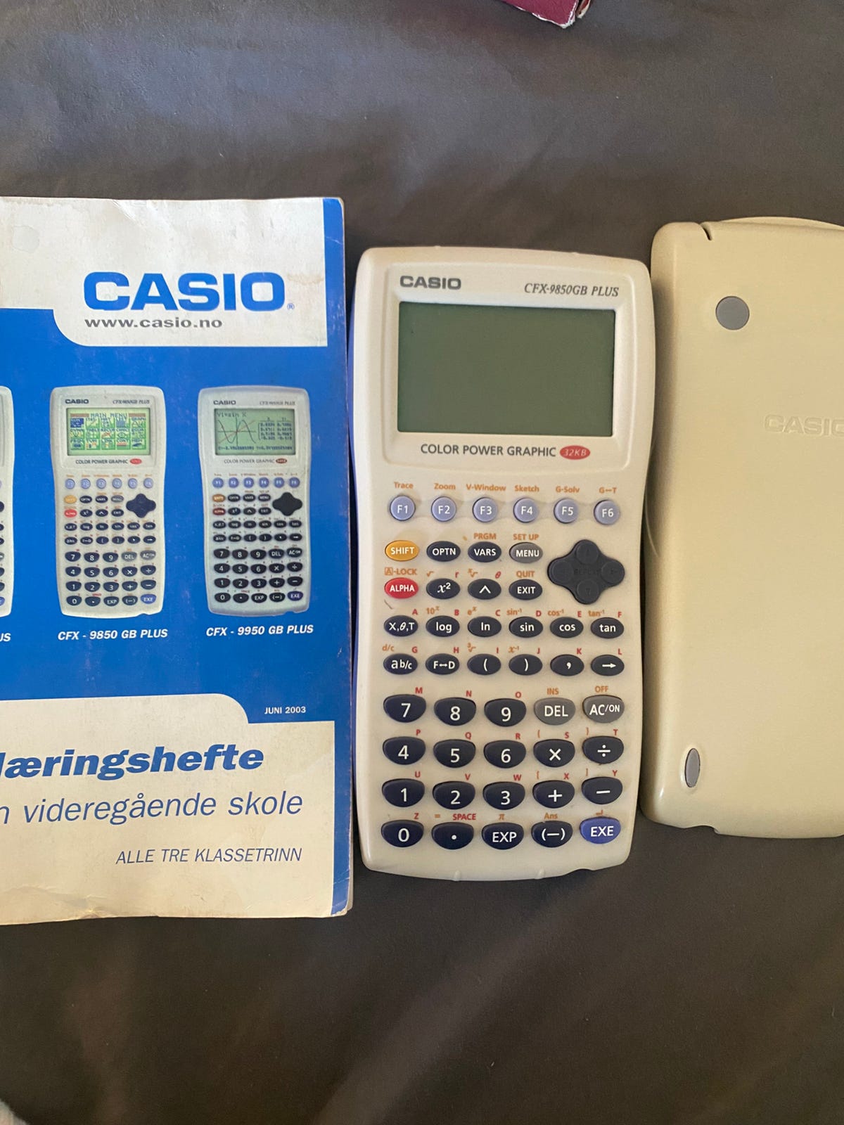 Casio CFX-9850GB Plus Kalkulator Fargegrafikk / cfx 9850 gb plus | FINN ...