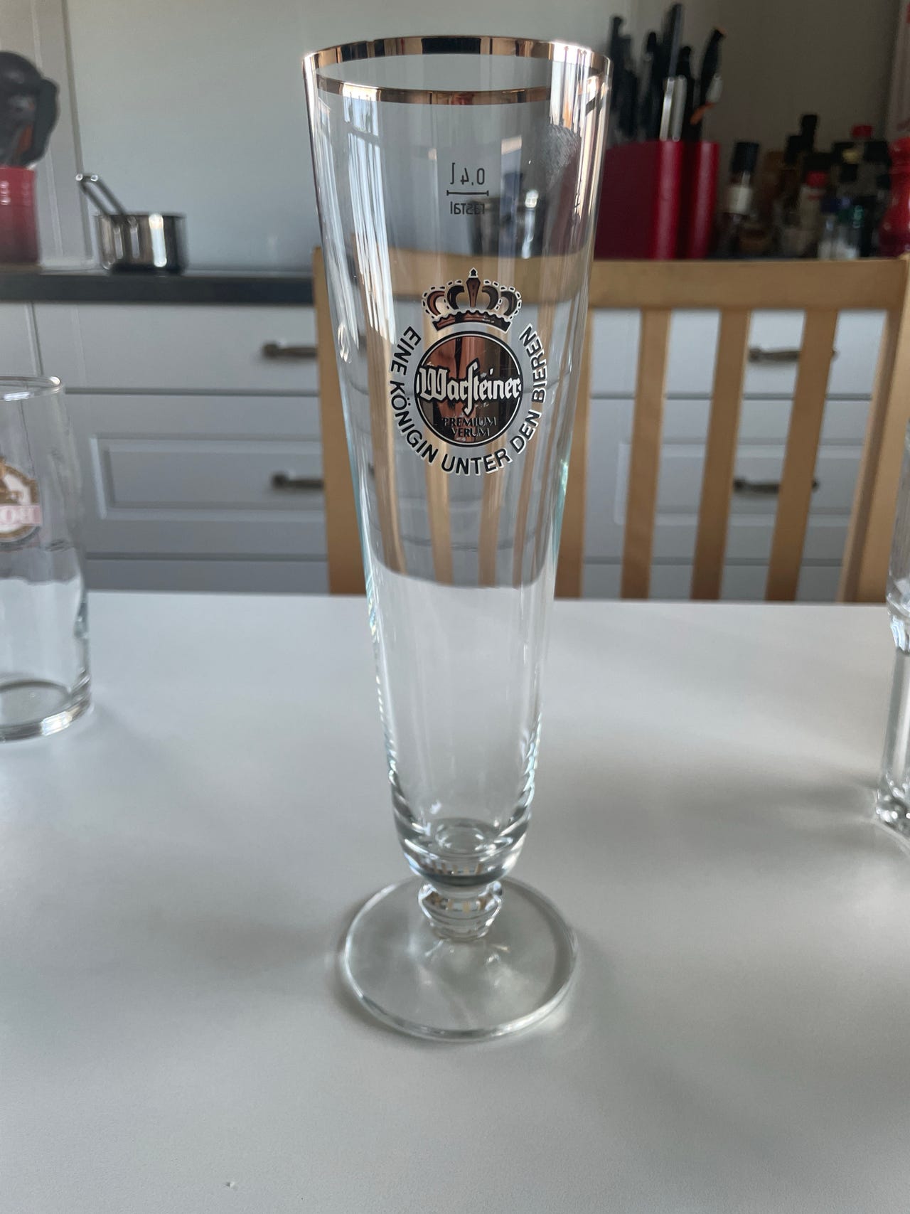Warsteiner pilsner glass 0.4L | FINN-torget