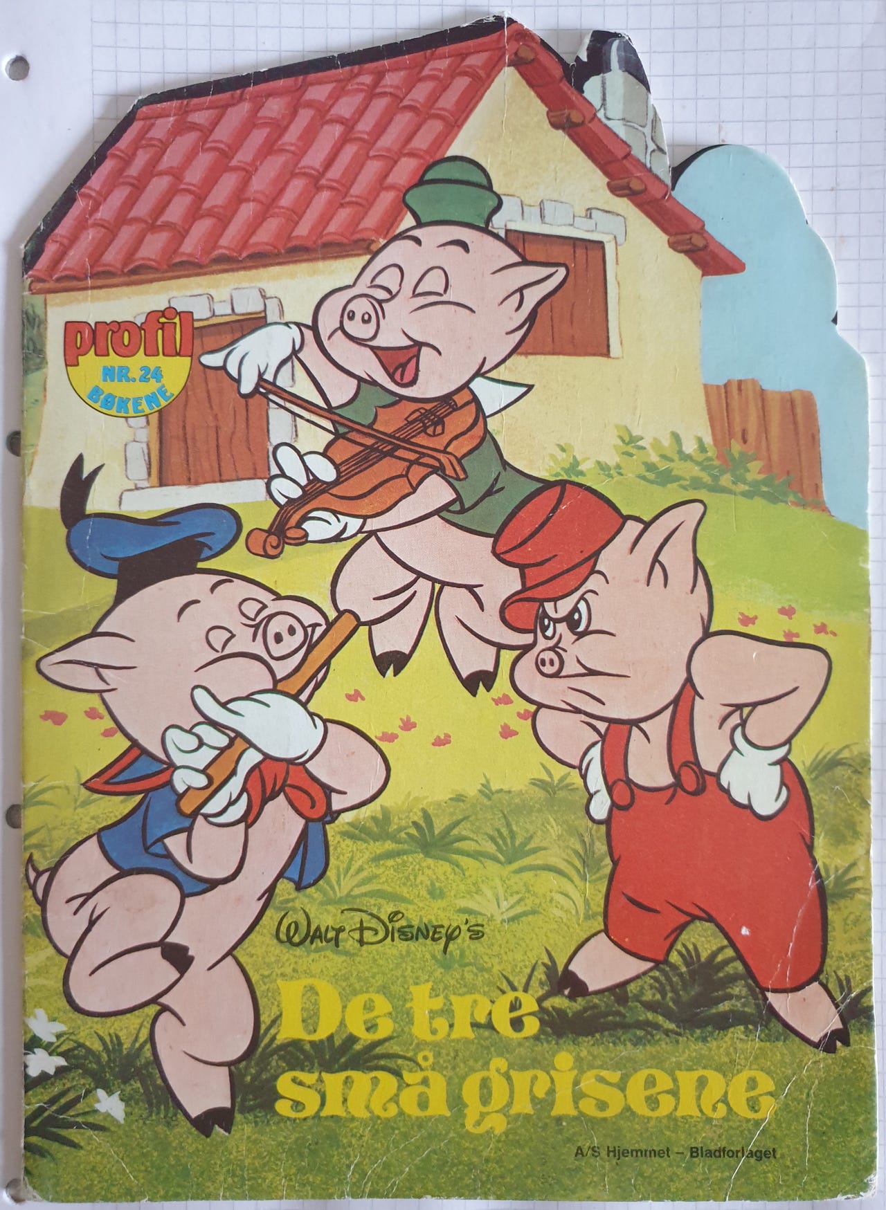 Walt Disney De tre små griser Barnebok Illustrert | FINN-torget