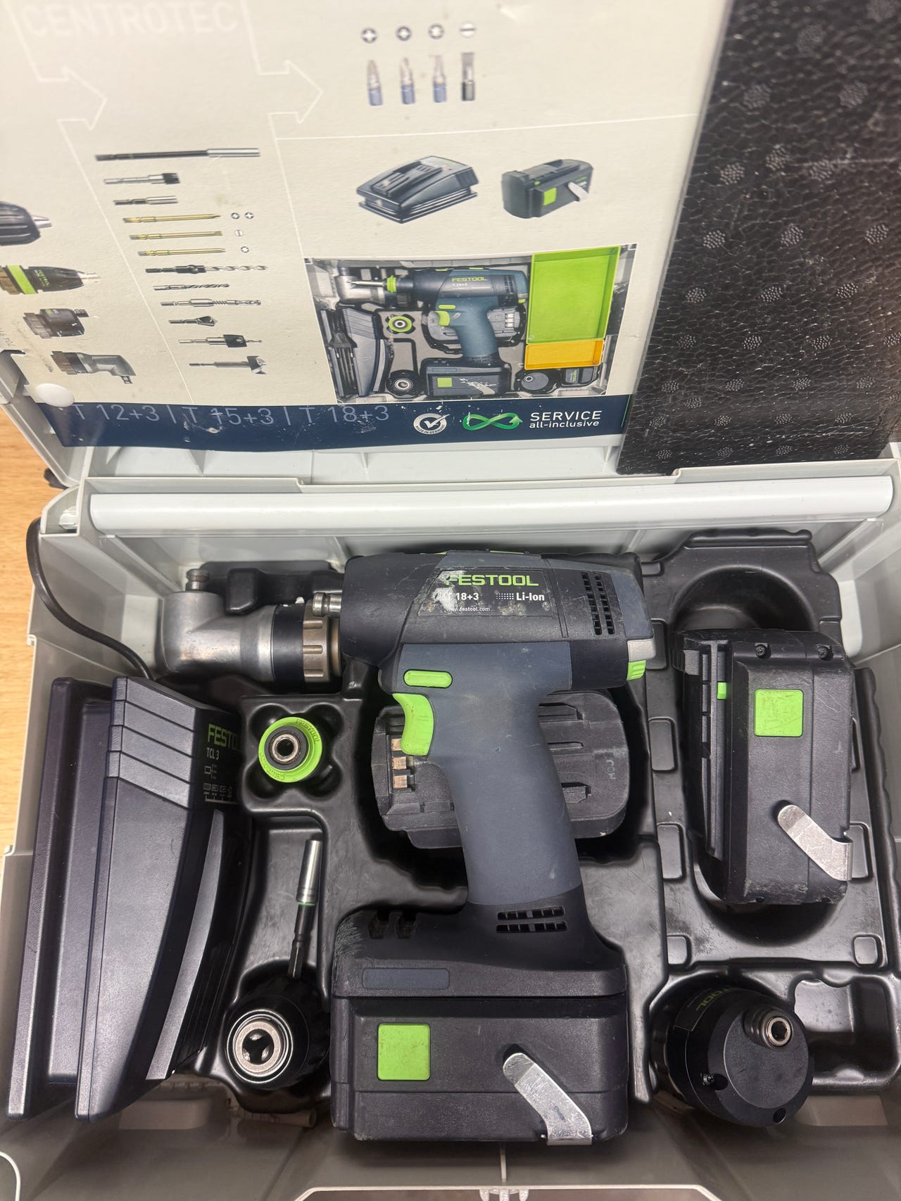 Festool T18+3 Li 4,2 plius | FINN-torget