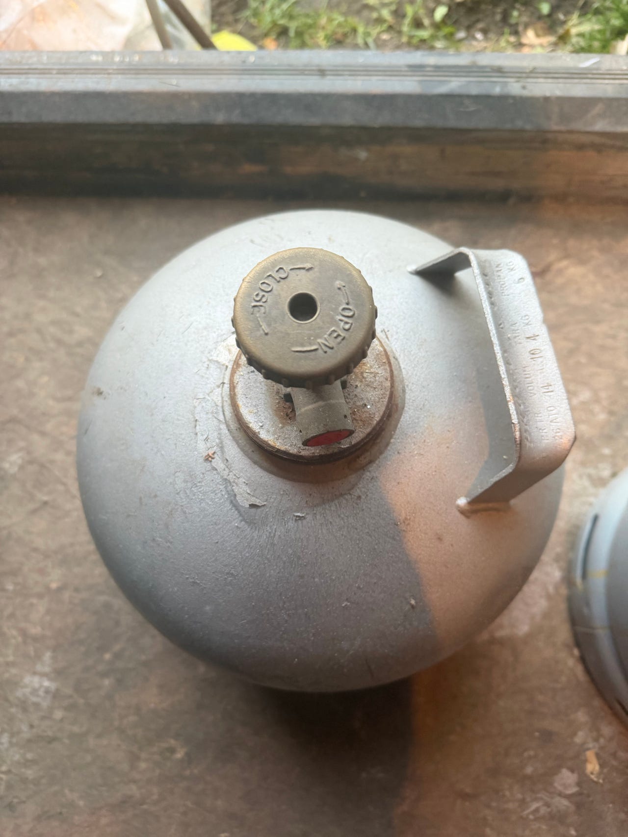 Gassflaske Propan 5 l Grå Metall | FINN-torget