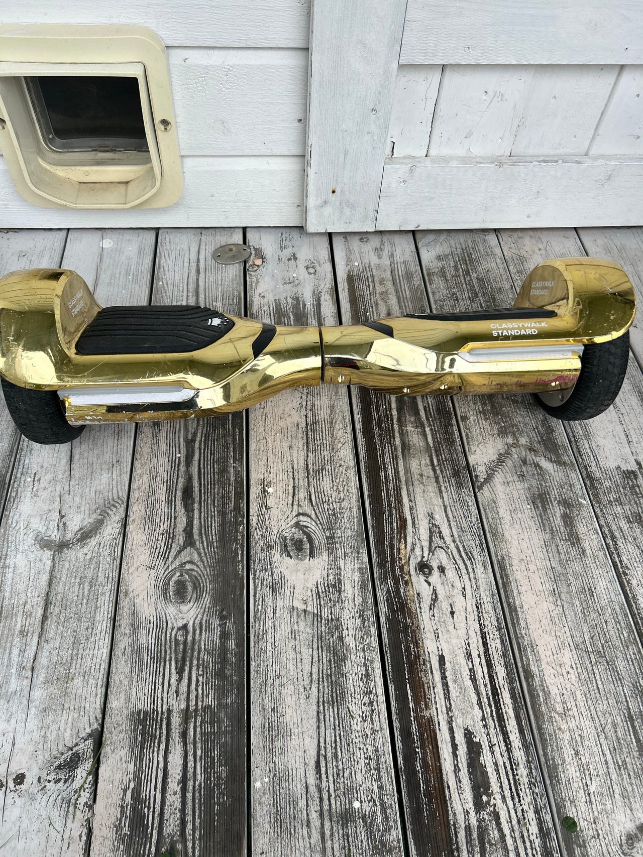 Golden hoverboard elektrisk selvbalanserende skateboard | FINN-torget