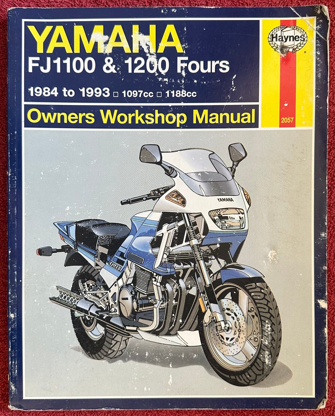 Haynes - Yamaha FJ1100 & FJ1200 Fours, 1984 to 1993, Owners Workshop ...