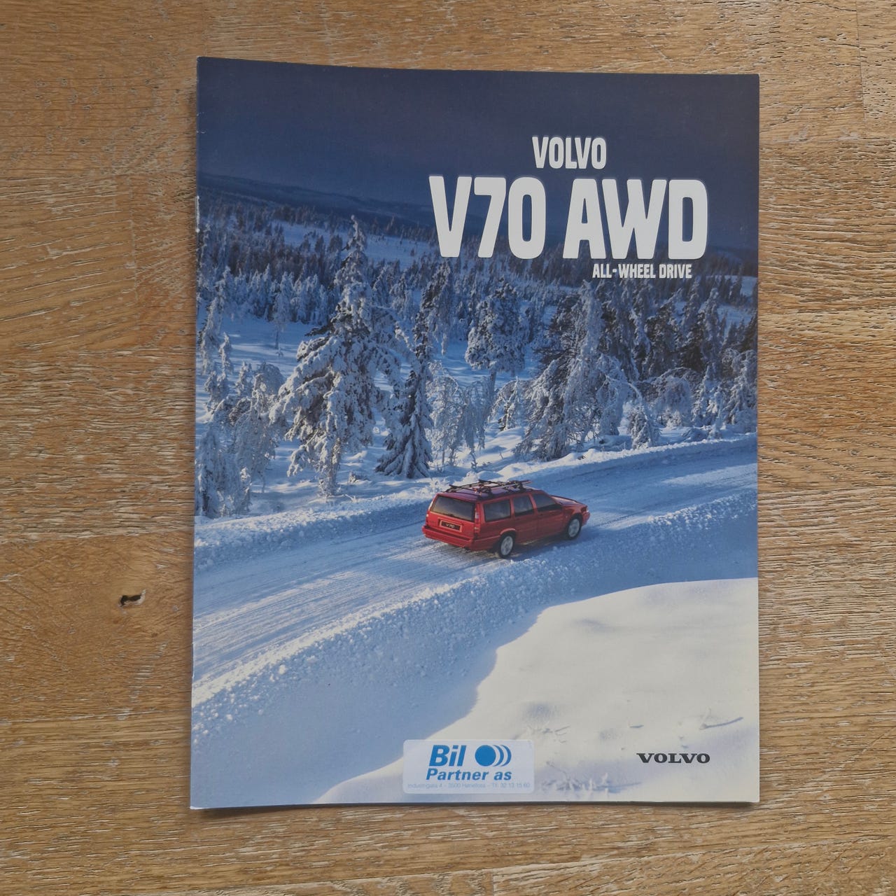Brosjyre Volvo V70 AWD 1997 | FINN-torget