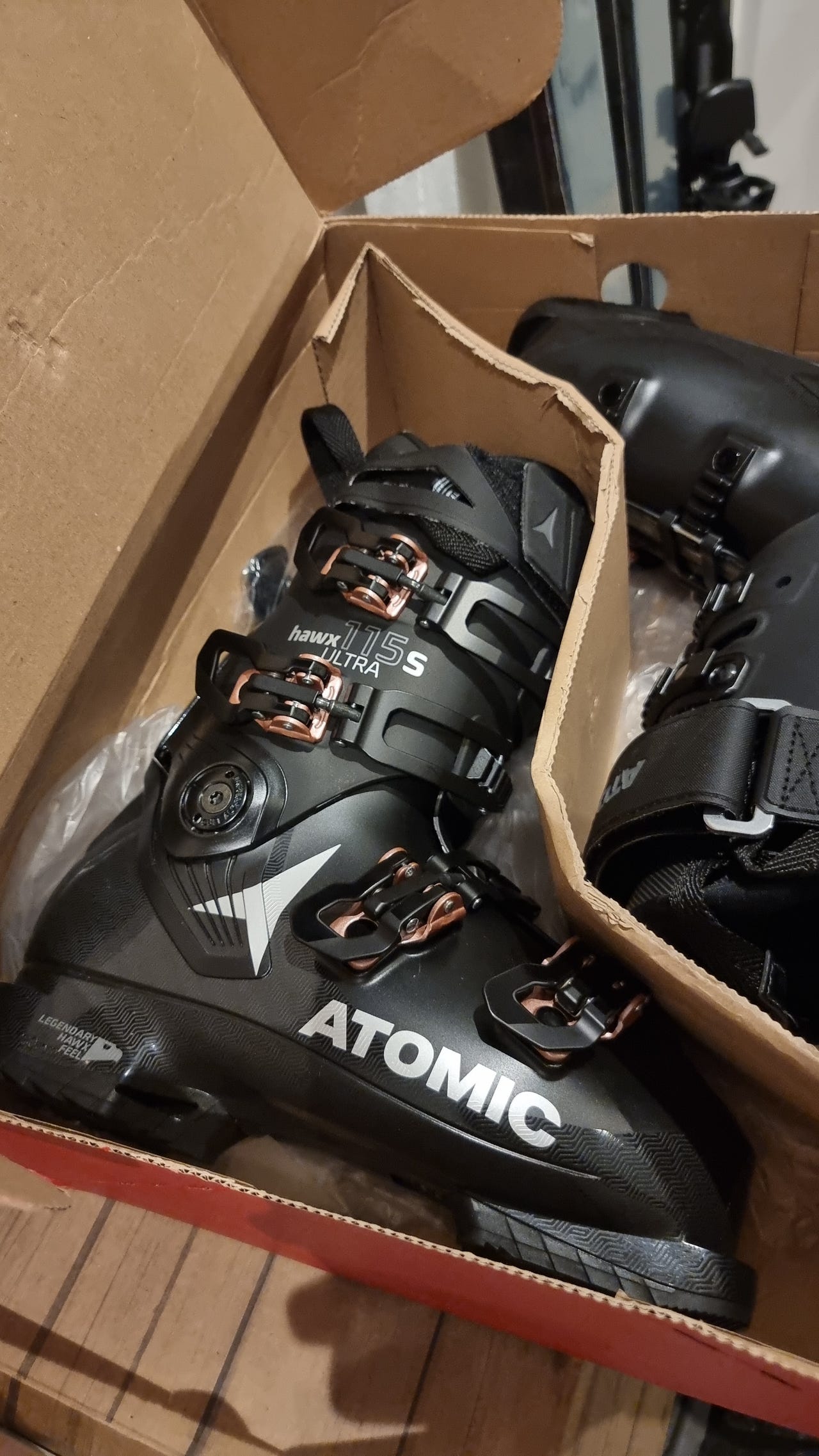 Atomic Hawx Ultra 115 SW 24/24,5cm narrow fit 98mm bredde alpint ...