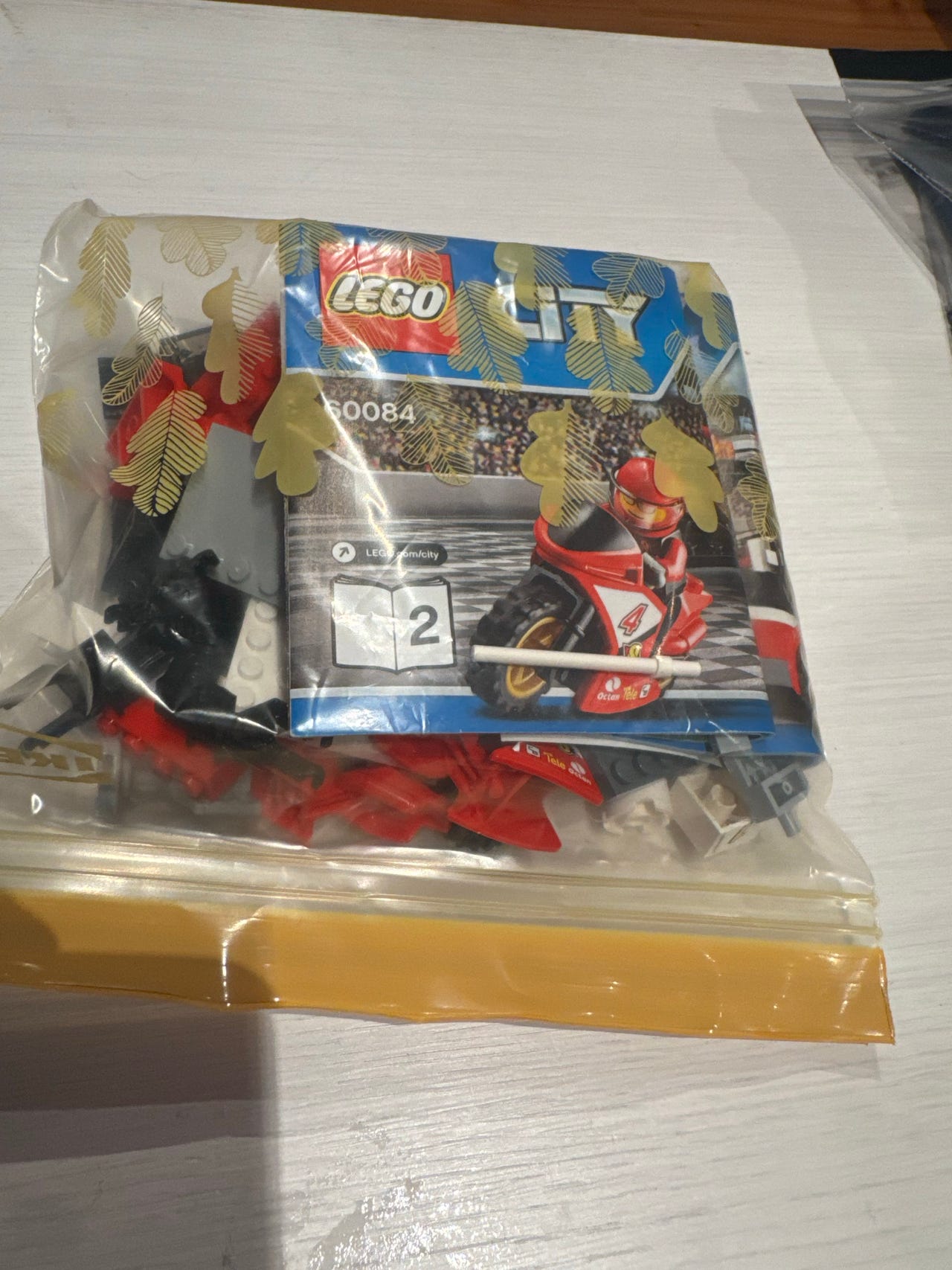 LEGO City 60084 startbil, motorsykkel med Racerfigur | FINN-torget