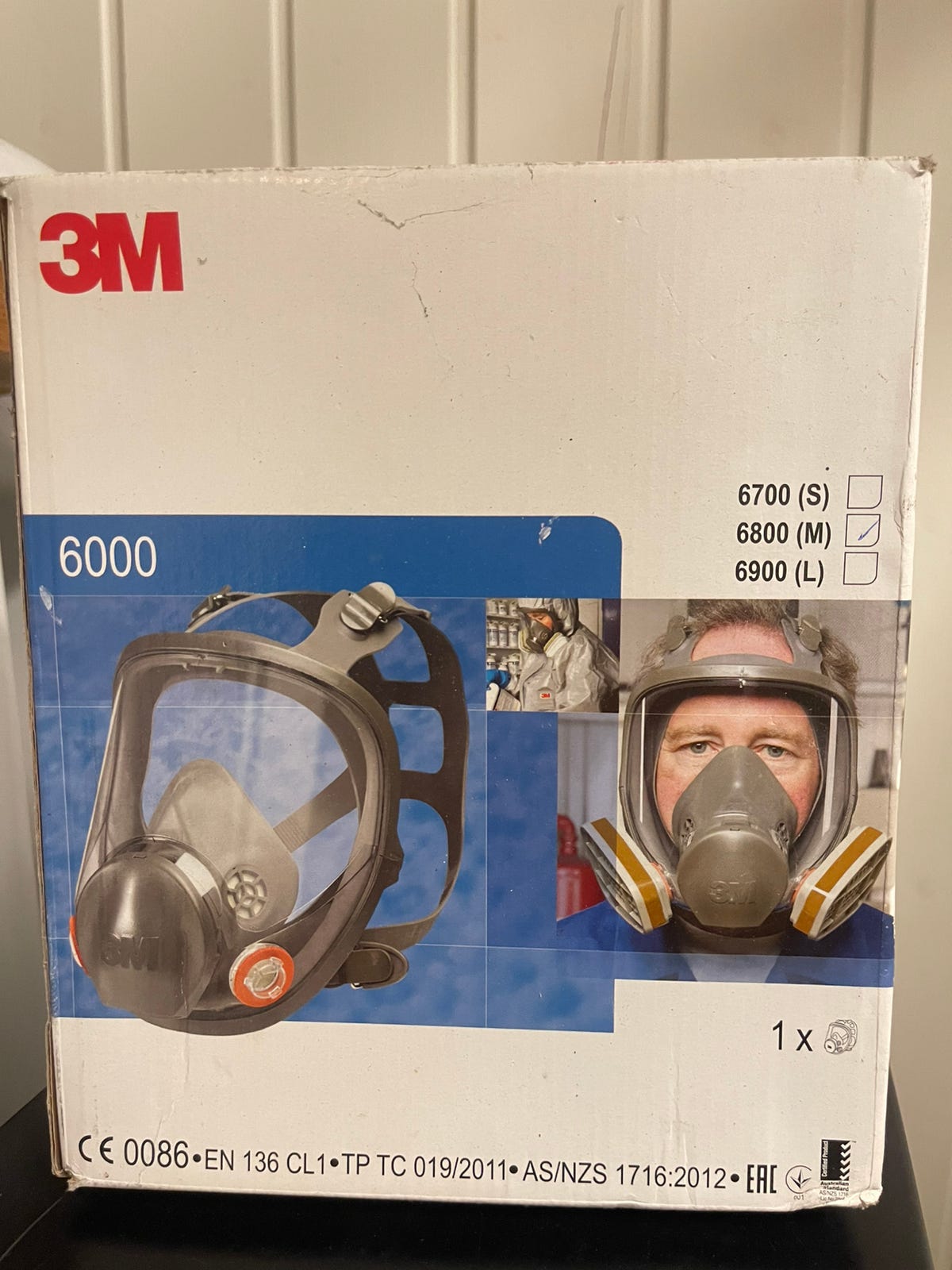 Ny 3M mask M 6000 | FINN-torget