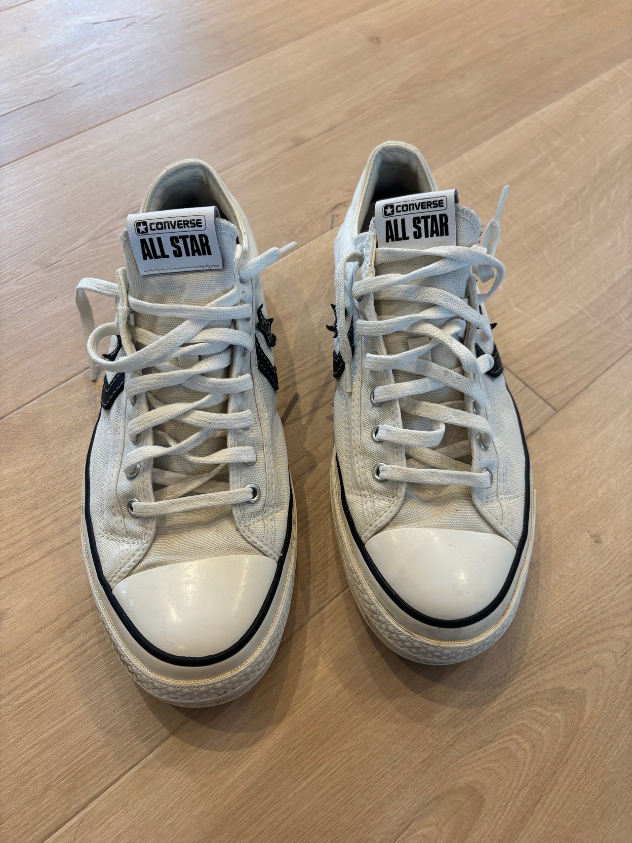 Converse Sneakers joggesko hvit størrelse 45 | FINN-torget