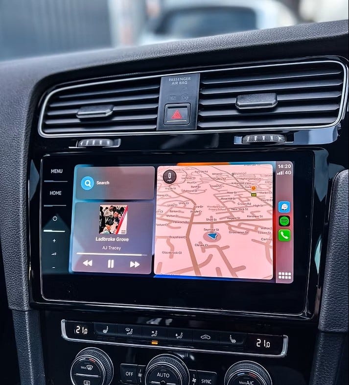 VW Discover Pro MIB2.5 Touch Screen 9,2 " DAB+ Navi Apple Carplay ...