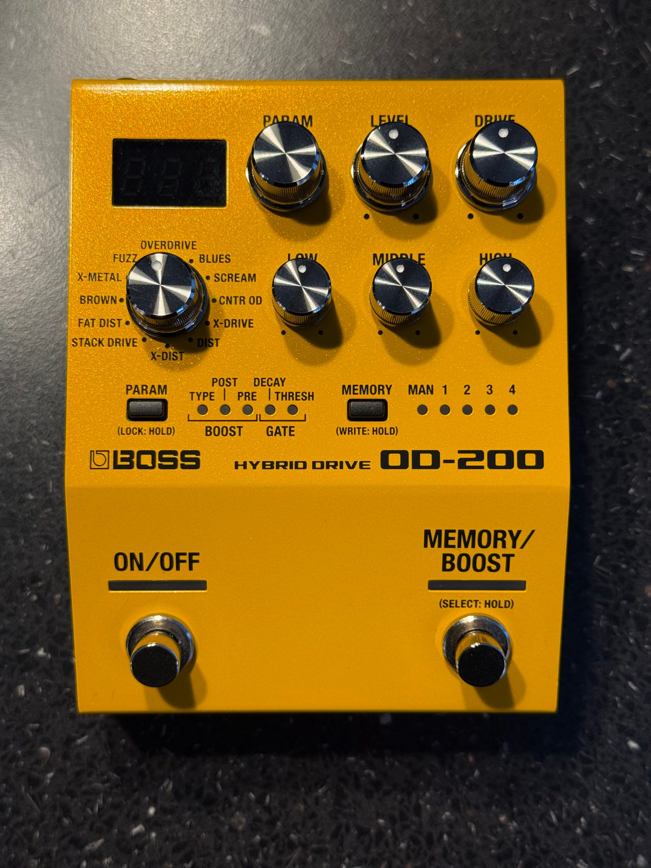 BOSS OD-200 Hybrid Drive | FINN-torget