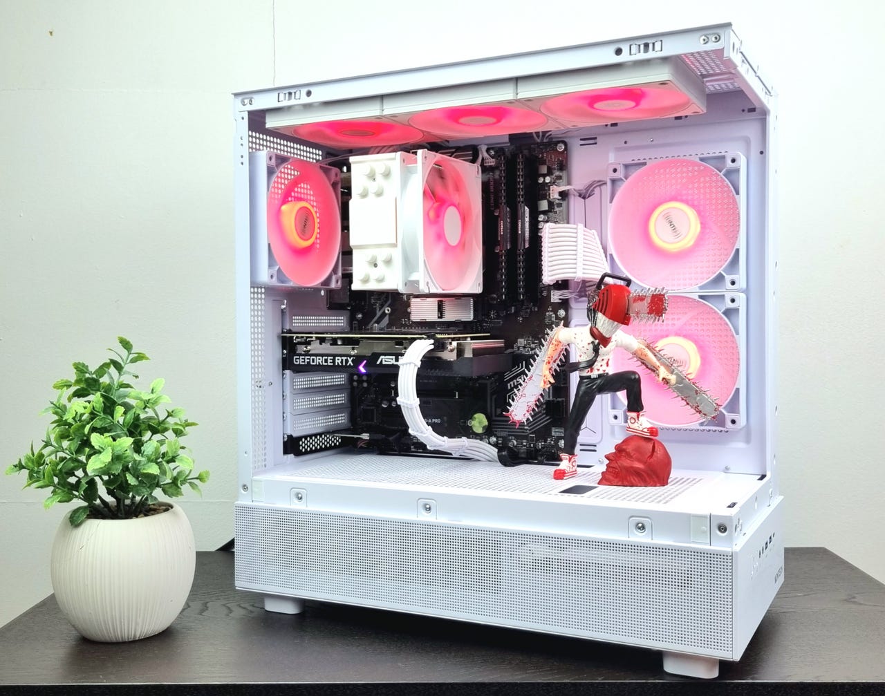 🎮 Kraftig Hvit Gaming PC – RYZEN 5 & RTX 3060 + 32GB RAM & 1TB | FINN ...