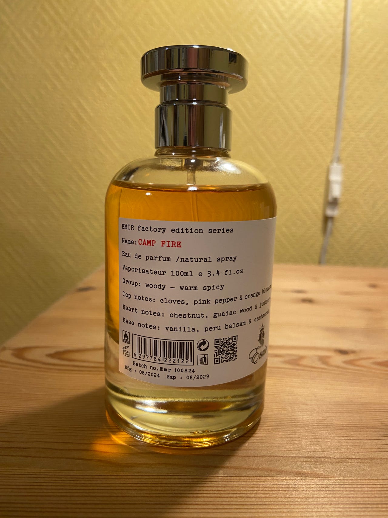 Emir Camp Fire Eau de Parfum 100 ml | FINN-torget