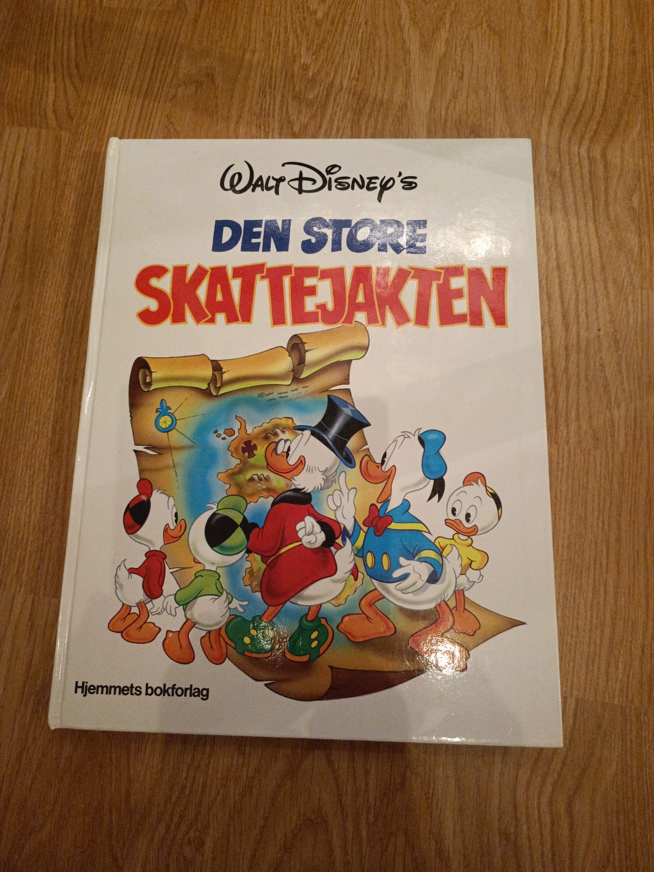 Walt Disney Den Store Skattejakten Tegneserie Bok | FINN-torget