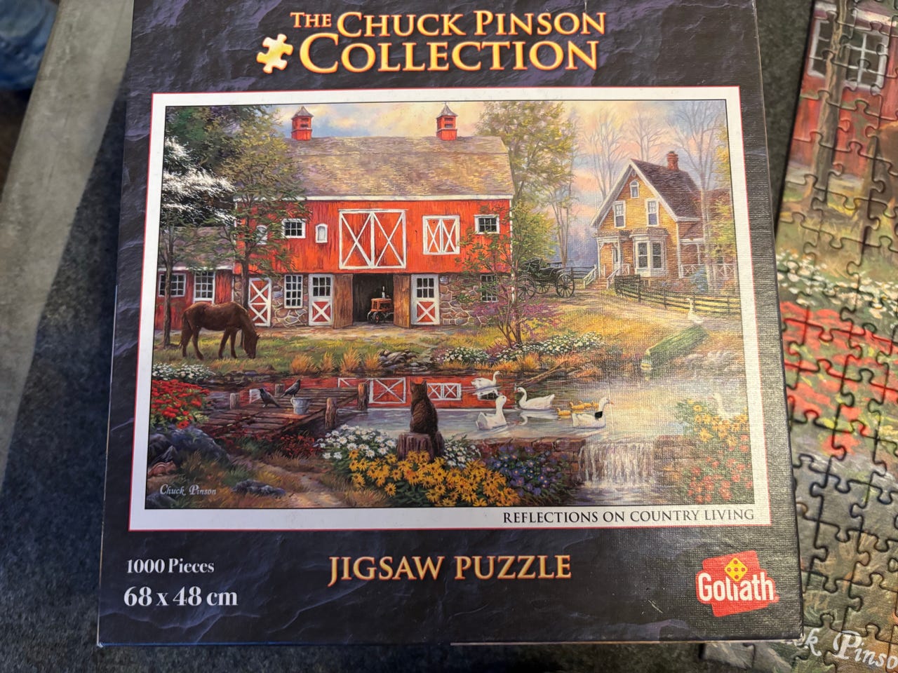 The Chuck Pinson Collection Jigsaw Puzzle 1000 brikker 68x48 cm | FINN ...