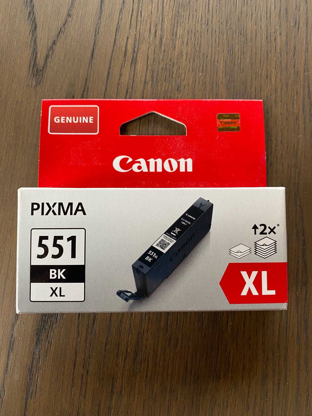 Canon PIXMA 551 BK XL Blekkpatron Svart XL | FINN-torget