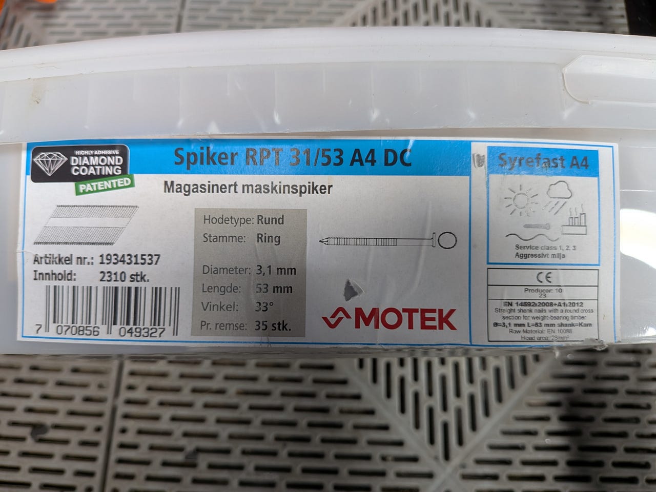 A4 magasinert spiker | FINN-torget