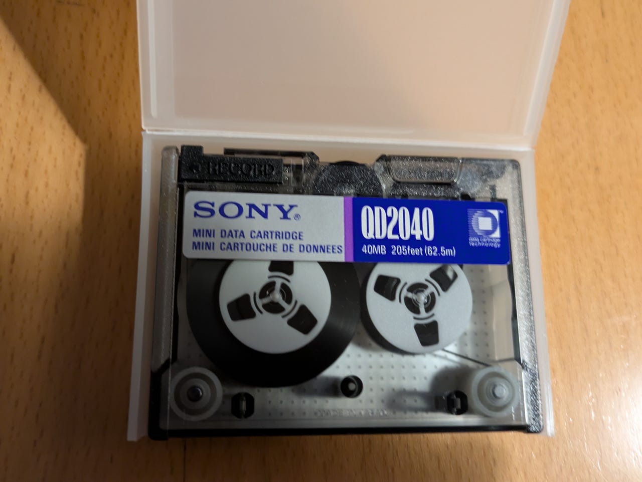 Sony Mini Data Cartridge 40 MB 62.5m 2040 QD Ny ubrukte | FINN-torget