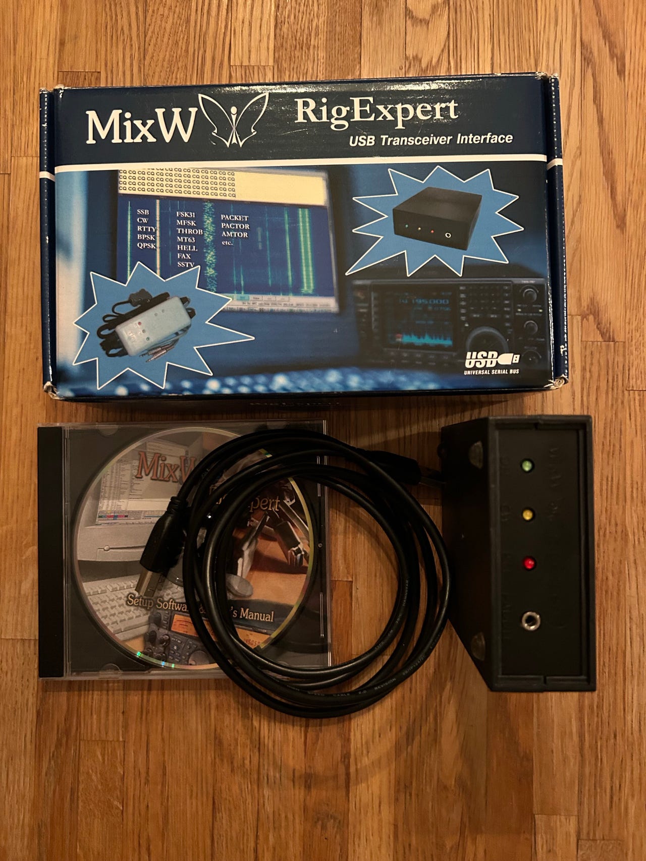 RigExpert USB Transceiver Interface (SD Black Box) | FINN-torget